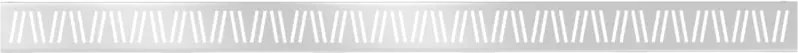 Mexen Flat M22 kryt na liniový odtok 100 cm, inox - 1029100