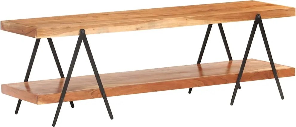 vidaXL TV stolek 160 x 40 x 50 cm masivní akáciové dřevo