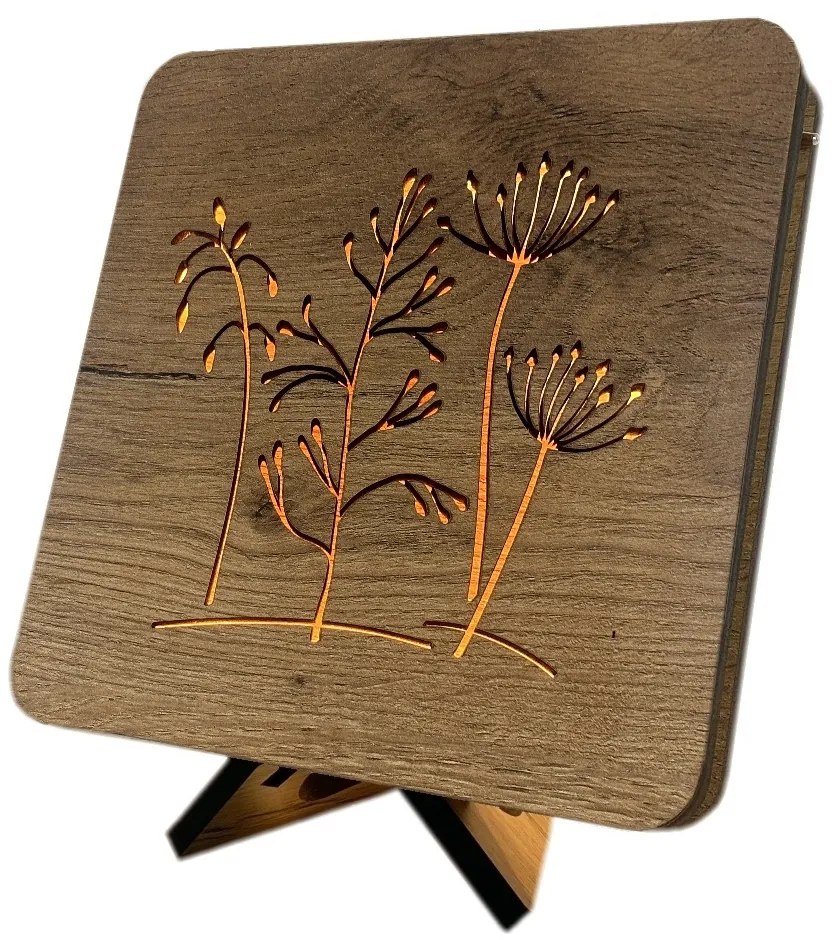 Li-Go "Lipnice" lampa 19x19cm provedení povrchu: jedle