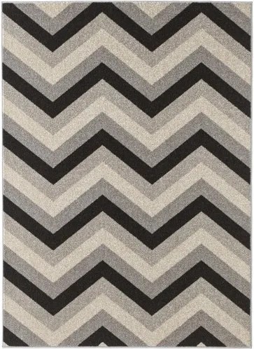 Hanse Home Collection koberce Kusový koberec Chateau 102591 Chevron Braun Taupe Creme - 70x140 cm