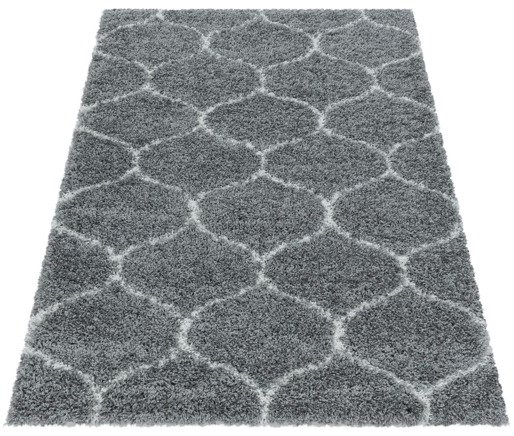 Ayyildiz Kusový koberec SALSA 3201, Šedá Rozměr koberce: 140 x 200 cm