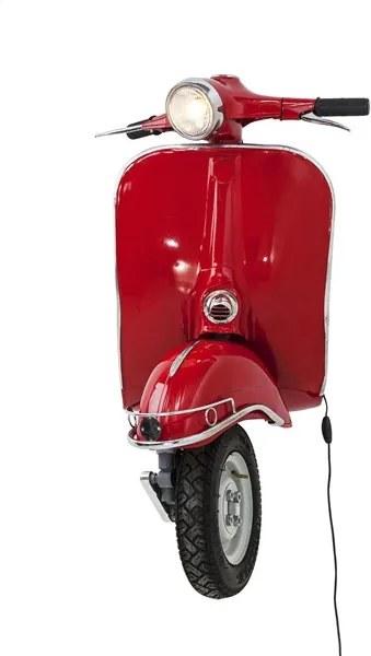 Nástěnné svítidlo Scooter velké - červené