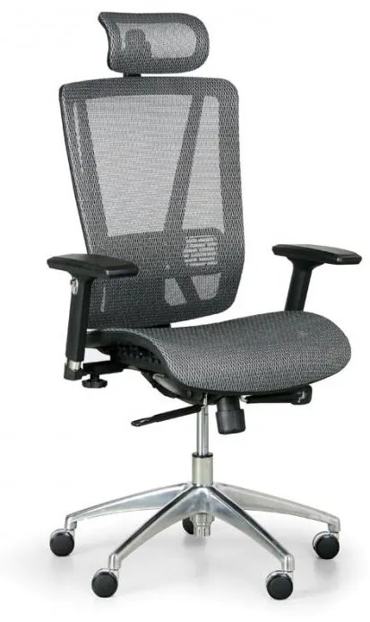 b2b partner Kancelářská židle Lester M, šedá (459009)