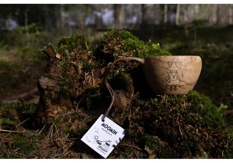 Hrnek kuksa Kupilka Snufkin 0,37l, hnědý