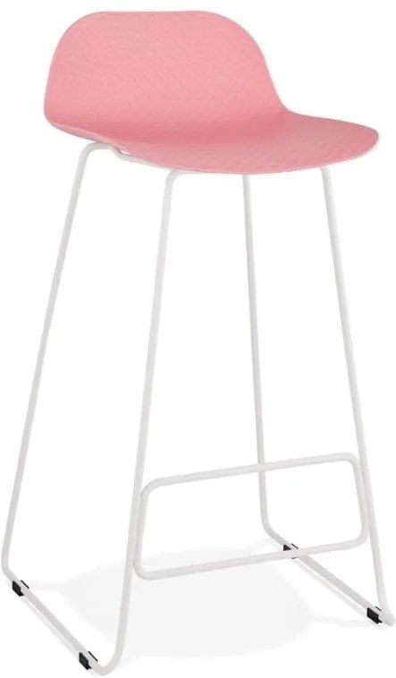 Vivo Barová židle LED růžová