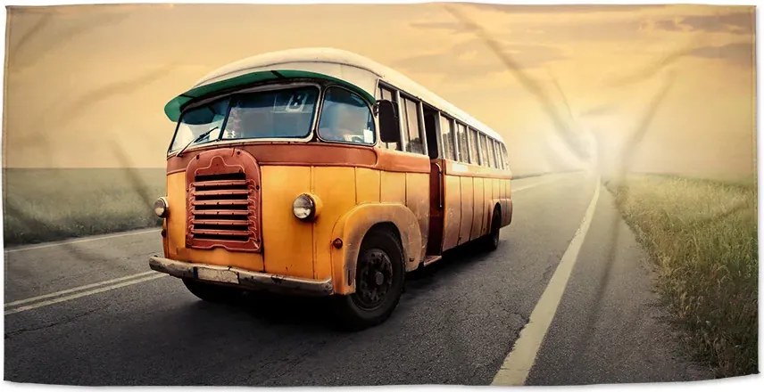 Sablio Ručník Autobus veterán - 70x140 cm