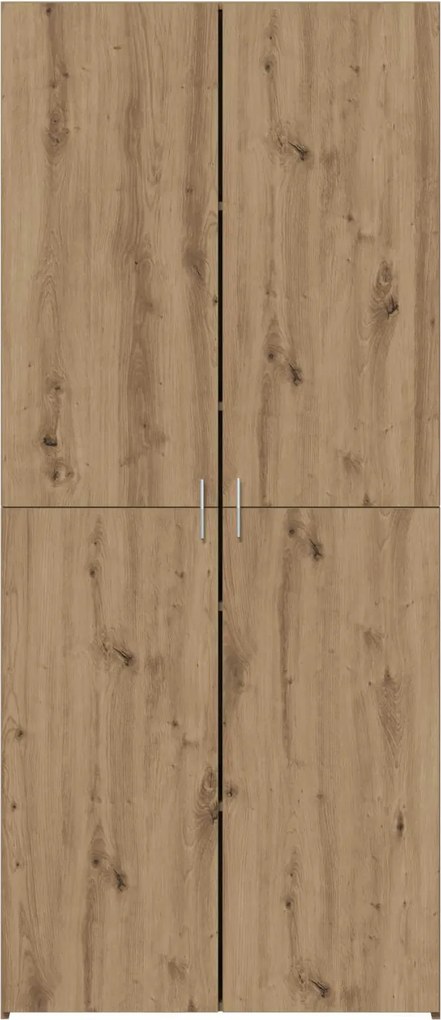 Vysoký bufet 2 ks Artisanový dub 80 x 42 x 185 cm 3365595