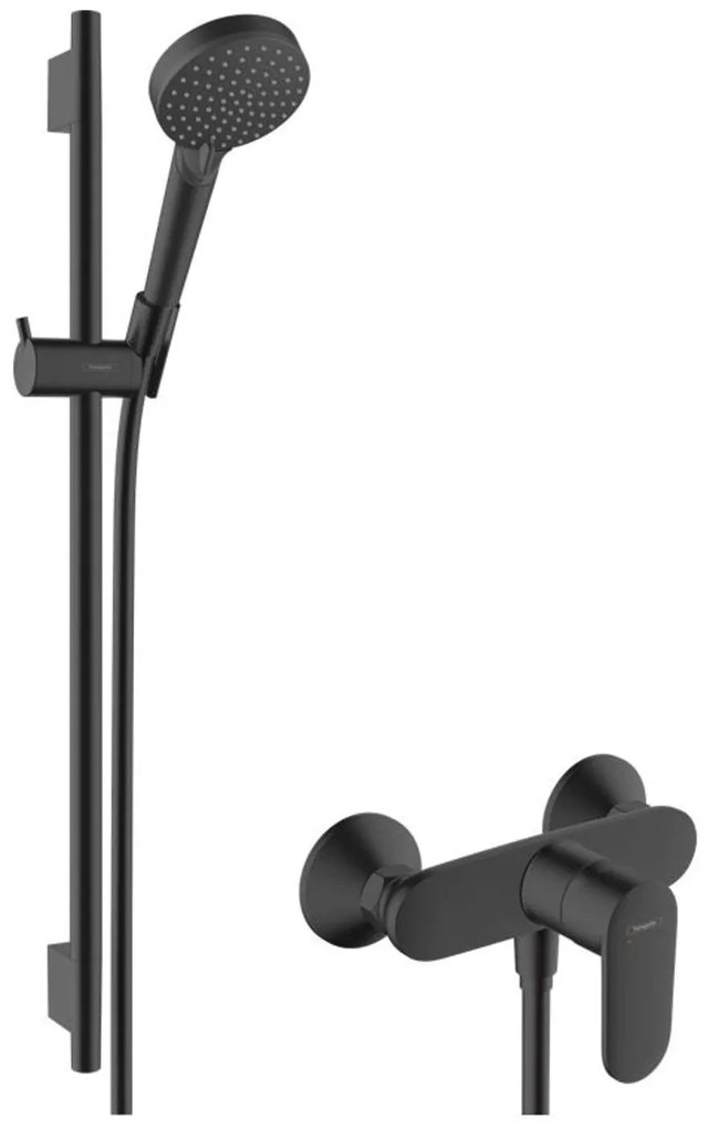 Hansgrohe Vernis Blend - Sprchový set s baterií, 2 proudy, EcoSmart, matná černá 26958670