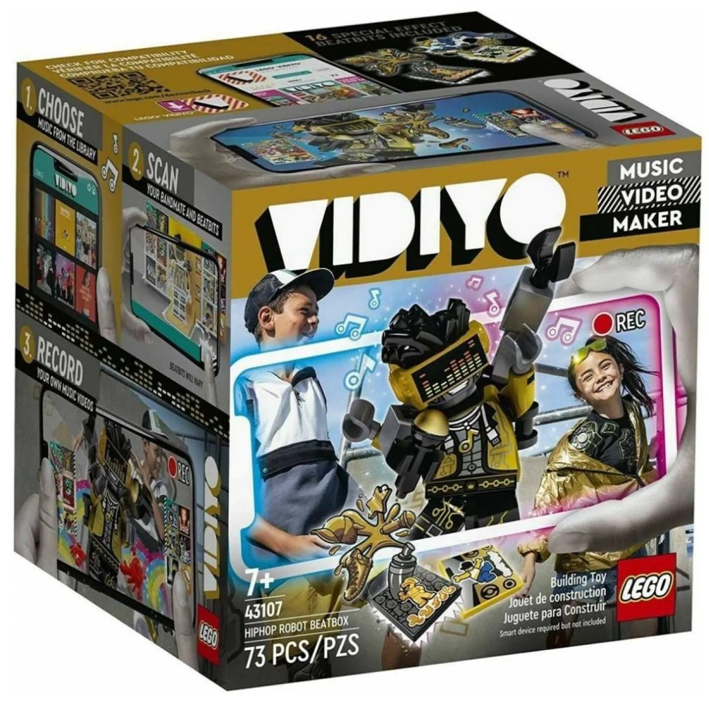 Lego stavebnice lego vidiyo 43107 hiphop robot beatbox
