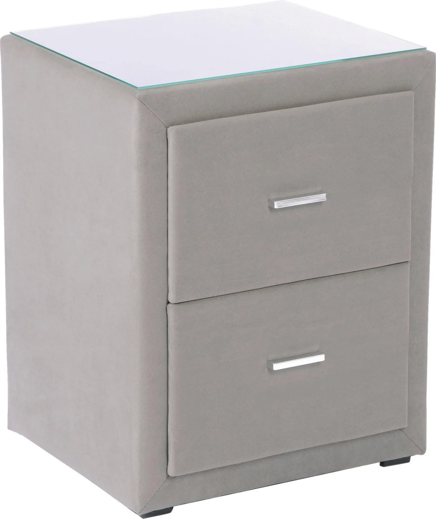 XXXLutz NOČNÍ STOLEK, přírodní barvy, 48/60/43 cm Beldomo - Sleep - 002873002932