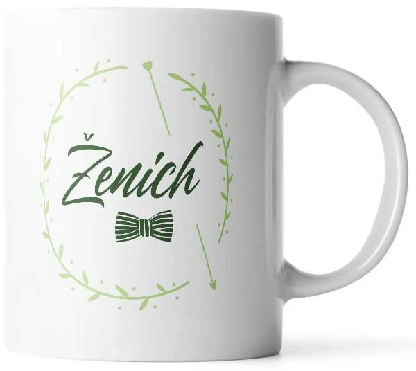 Sablio Hrnek Ženich motýlek - 330 ml - standard