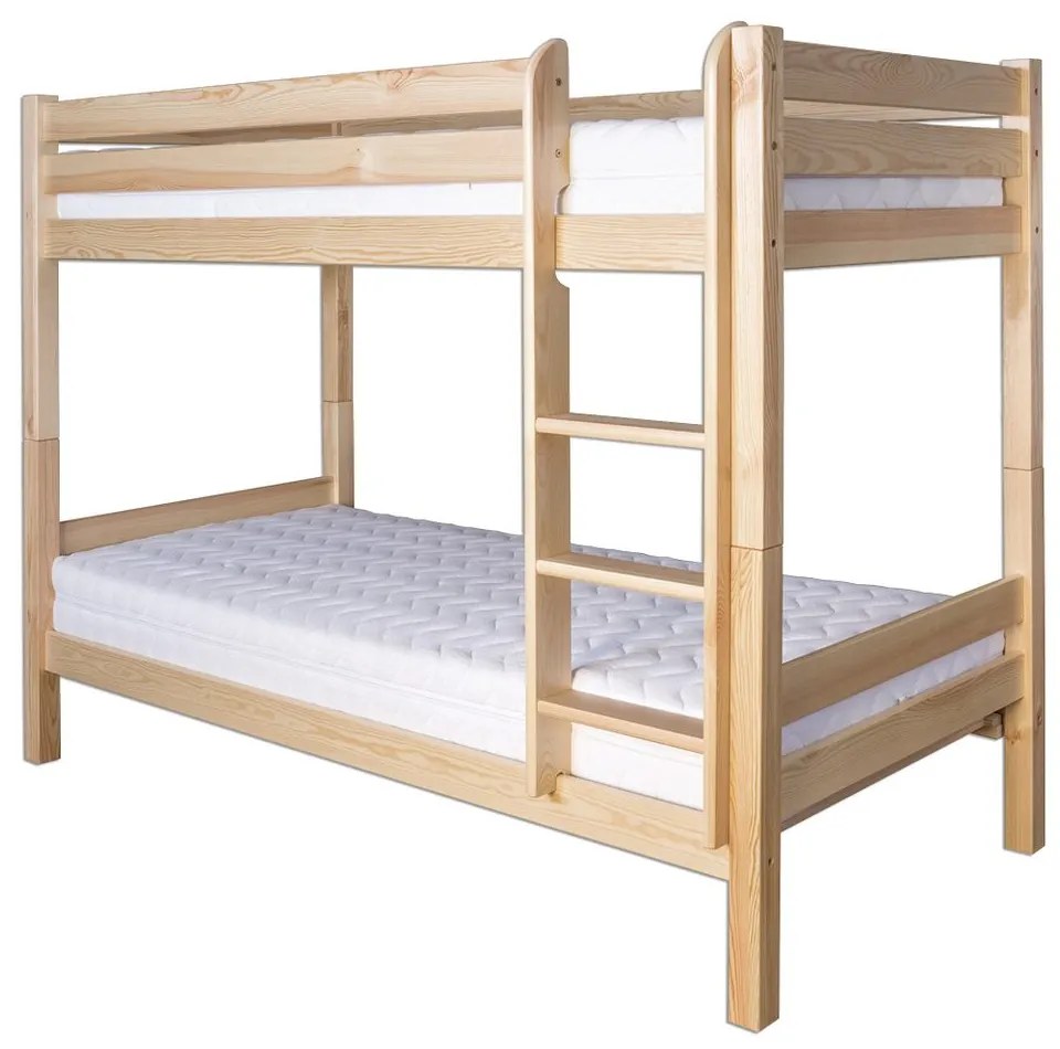 Drewmax Patrová postel LK136 80 x 200 cm - olše