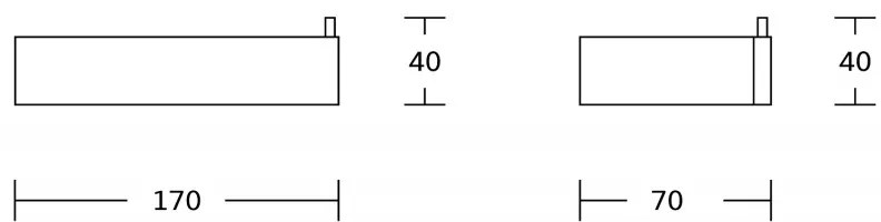 Mexen příslušenství, Pavo držák na wc papír, zlatá, 7030433-50