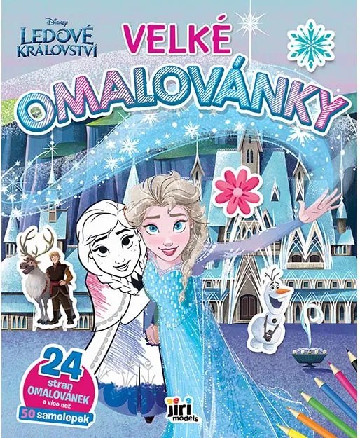 Velké omalovánky Ledové království
