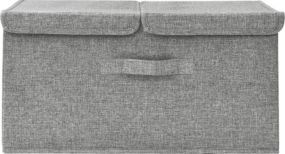 vidaXL Úložný box textil 50 x 30 x 25 cm [332914] Barva: krémová