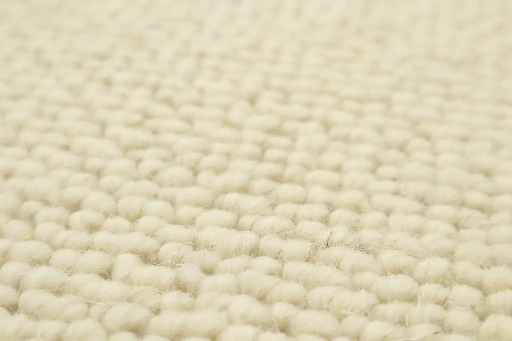 Avanti, Metrážový koberec Alfawool 86 bílý, na míru, šíře 4m,5m, béžová, ab (mřížka), ložnice