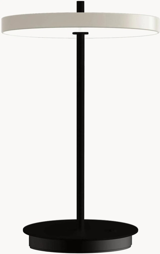 Malá přenosná stolní LED lampa Asteria Move, stmívatelná