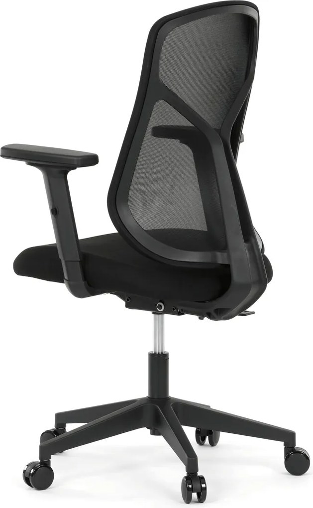 Ergonomická kancelářská židle NOMI - černá síťovina