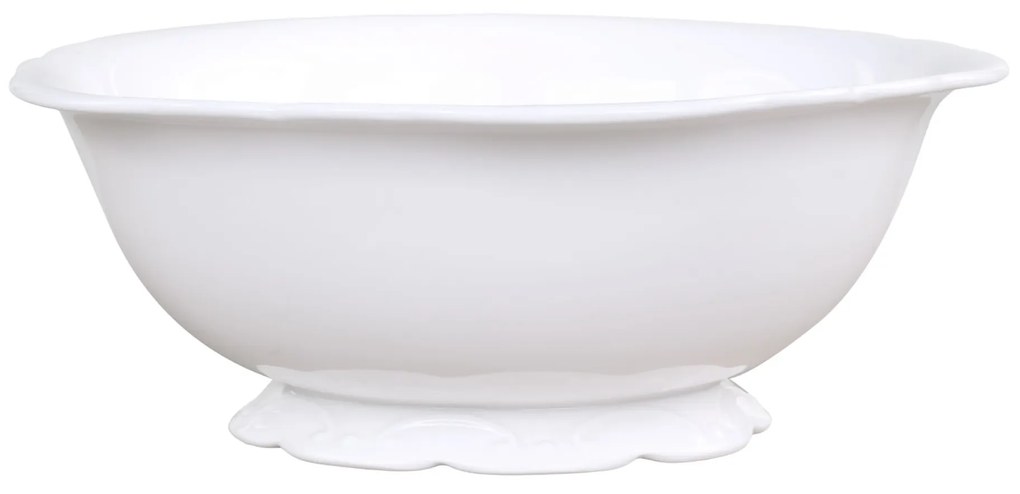 Chic Antique Porcelánová mísa Provence 1,5 l, bílá barva, porcelán