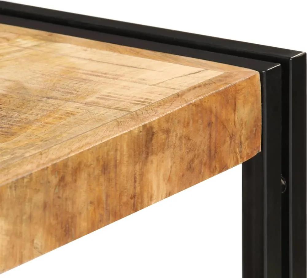 vidaXL TV stolek 150 x 30 x 40 cm masivní mangovníkové dřevo [247809] Barva: Bílá