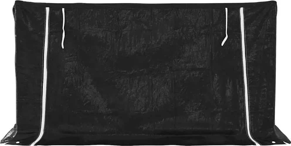 vidaXL Stojan na palivové dřevo s krytem 200,5x80,5x110,5 cm [4104946]