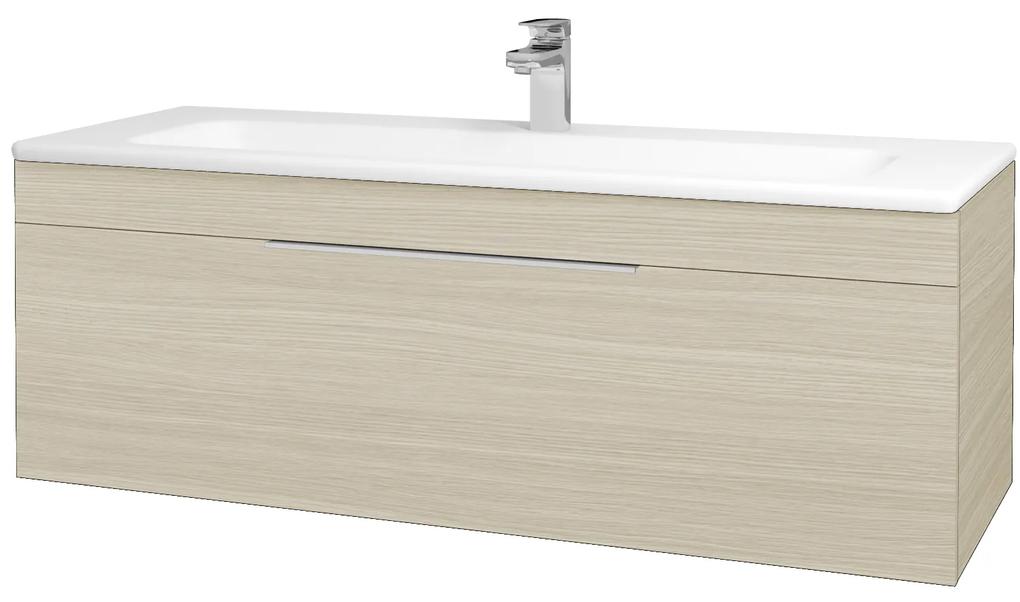 Dřevojas Koupelnová skříň ASTON SZZ 120 Varianta: N01 Bílá lesk / Úchytka T01 / D09 Arlington