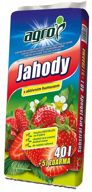 AGRO substrát jahody 40 + 5 l