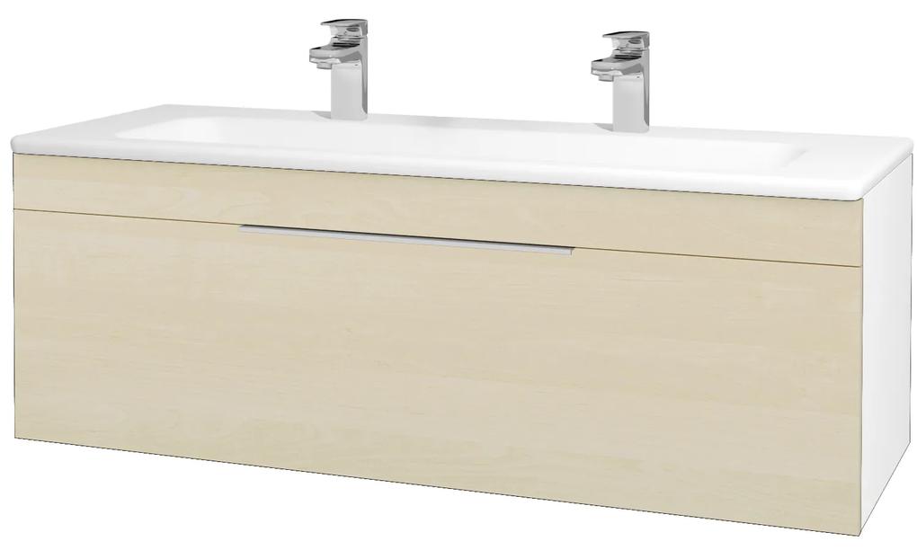 Dřevojas Koupelnová skříň ASTON SZZ 120 Varianta: N06 Lava / Úchytka T05 / N06 Lava