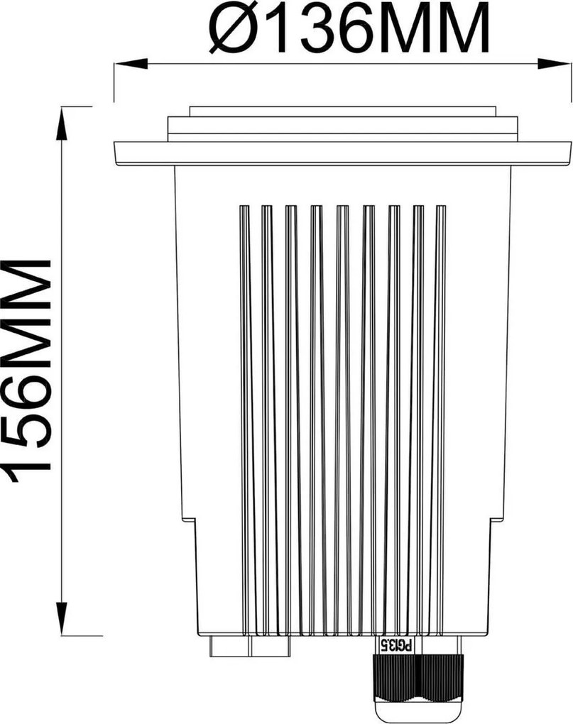 IMPR 730477 Deko-Light zemní svítidlo Phakt hranaté 220V E27 9W stříbrné - DEKOLIGHT