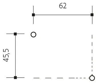 PANLUX LEON SQUARE nástěnné zahradní LED svítidlo 4W antracit