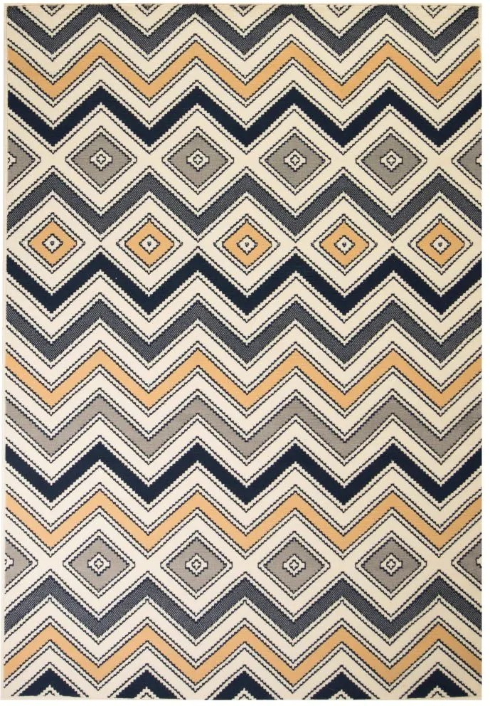 Moderní koberec se zigzag vzorem | 160x230 cm