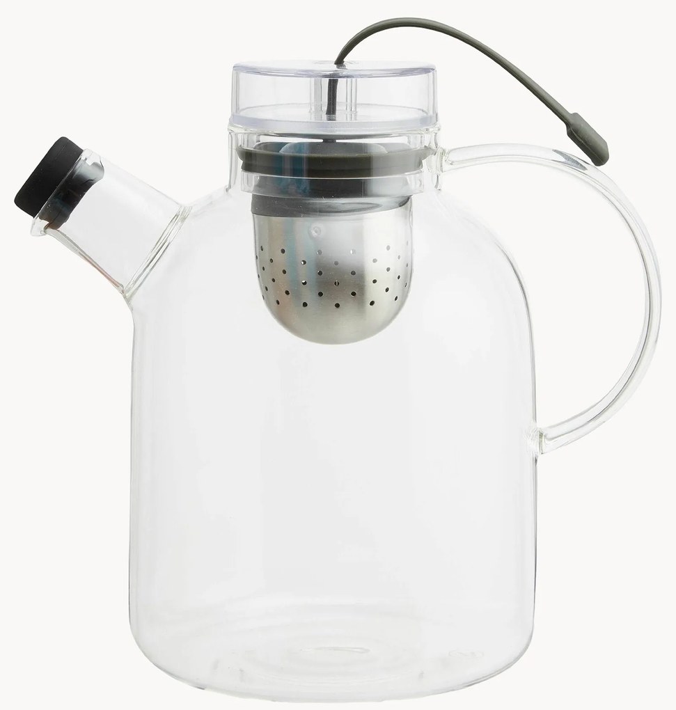 Skleněná čajová konvice se'sítkem Kettle