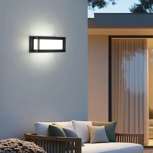 Brilagi - LED Venkovní nást. sv. PARKER LED/12W/230V 3000/4500/6000K černá IP44