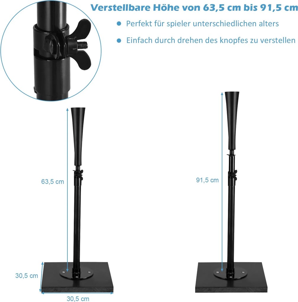 Costway Odpalovací podložky na čaj Stojan na čaj 63,5-91,5 cm Výškově
