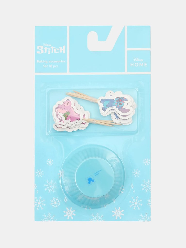 Sinsay - Sada na cupcakes 18 kusů Stitch - vícebarevná