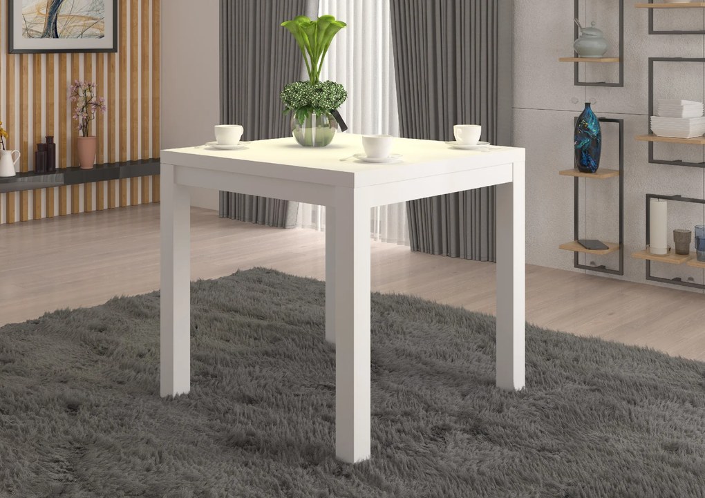 ADRK Furniture Konferenční stolek OLAF 1 80x80 CT-Ola-1-W-H067