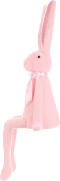 Velikonoční dekorace zajíc VEK210 PINK-LT