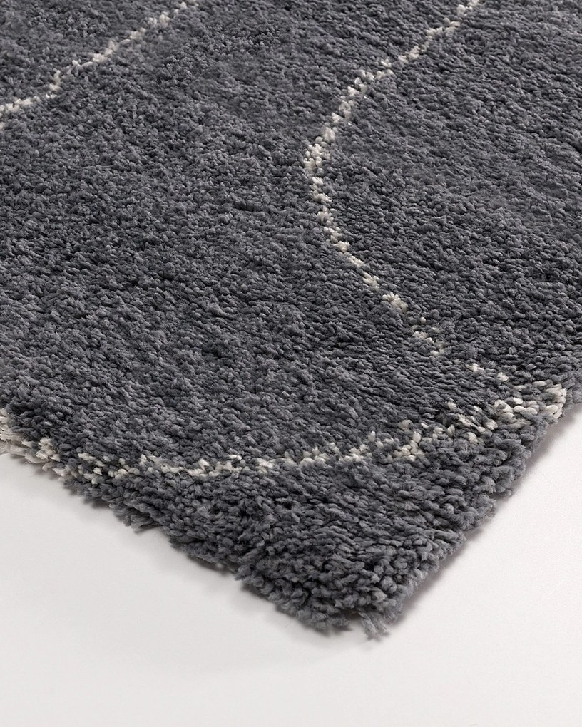 Koberec Royal smoky blue/cream 160x230 cm