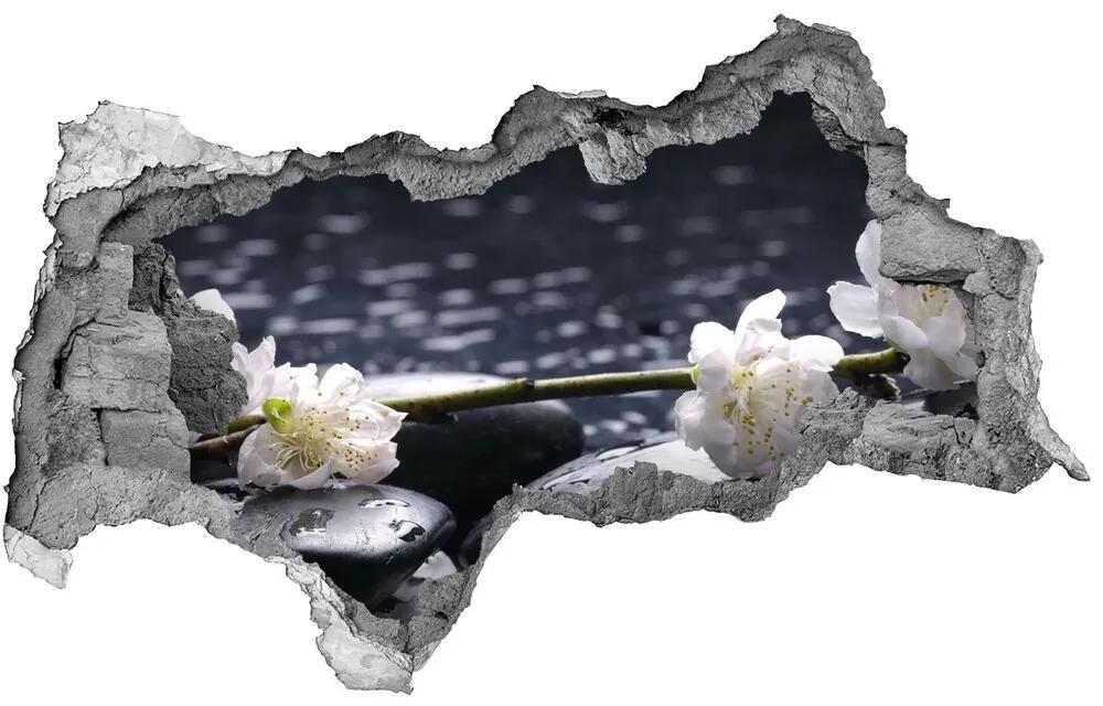 Wallmuralia Samolepící nálepka fototapeta Květ višně 95x73 cm