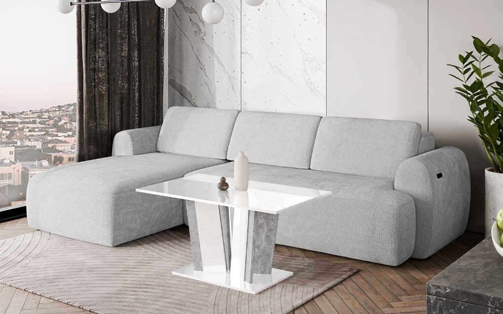 Prospero Konferenční stolek DOHA 2 Kombinace barev: doha 2 coffee table royal marble black