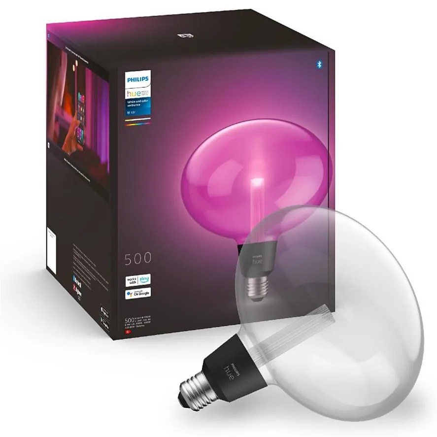 LED Stmívatelná žárovka Philips Hue WACA E27/6,5W/230V 2000-6500K