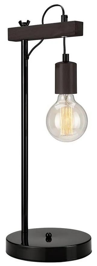 Lamkur | Stolní lampa LEON 1xE27/60W/230V - FSC certifikováno | LA37059