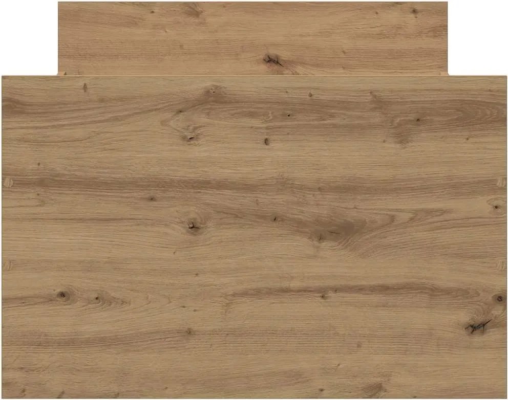 Rám postele Artisanový dub 193 x 78 x 50 cm Kompozitní dřevo 3329307