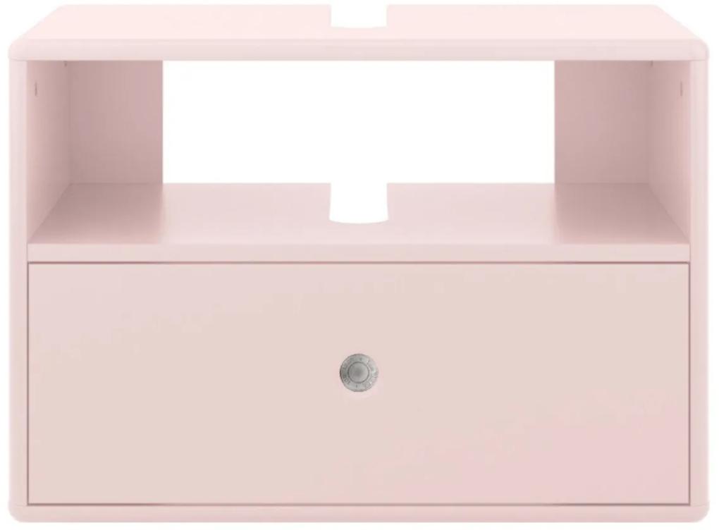OnaDnes -20% Růžová lakovaná skříňka pod umyvadlo Tom Tailor Color Bath 45 x 65,5 cm