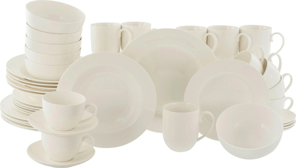 XXXLutz KOMBINOVANÁ SOUPRAVA Fleur Royal 42dílné Creatable - Online Only nádobí - 007768054401
