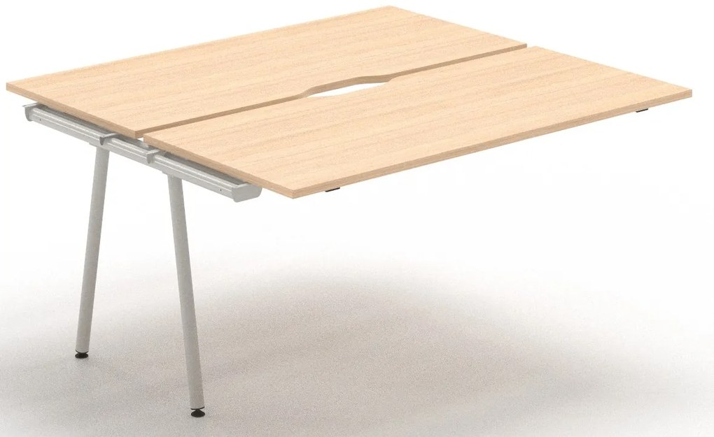 NARBUTAS - Přídavný stolový díl ROUND 140x164 s posuvnou deskou
