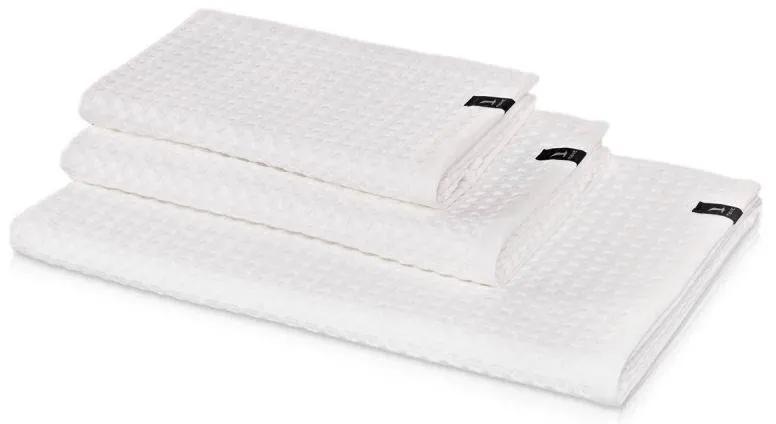 PIQUÉE ručník s waflovým vzorem 40x70 cm bílý