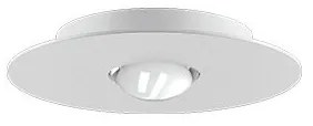 Lodes Bugia Single, stropní svítidlo, 1x15W LED 2700K, bílá, prům. 24cm