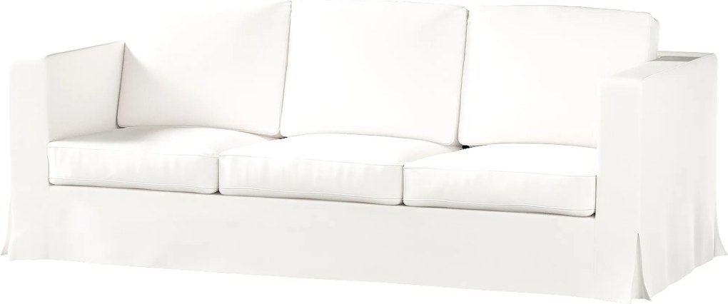 Potah na pohovku IKEA Karlanda 3-místná nerozkládací, dlouhý barva bílá