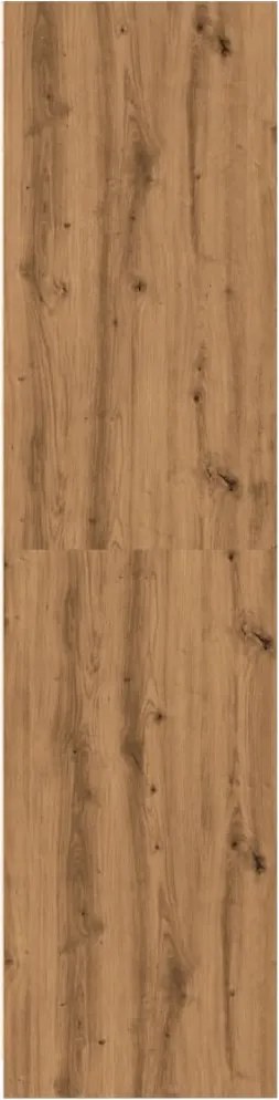 Šatní skříň dub artisan 50 x 50 x 200 cm kompozitní dřevo 3307791